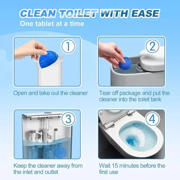 Toilet Cleaning Tablet-10Pcs – Homovia